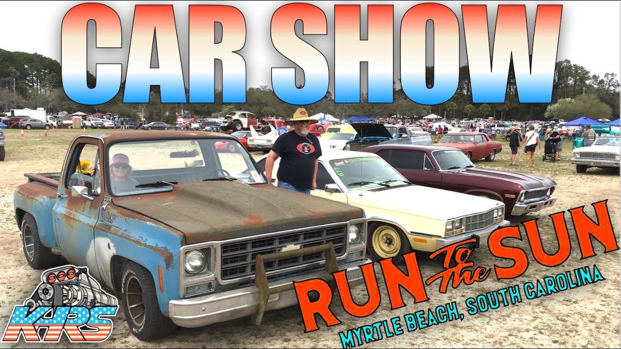 MYRTLE BEACH CAR SHOW ADVENTURE! Run To The Sun 2024! C-10s, Novas ...