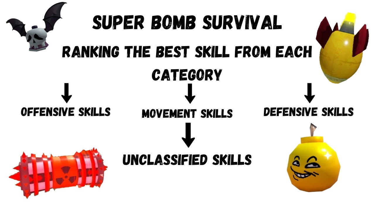 Super Bomb Survival / Ranking The Best Skill From Each Category - YouTube