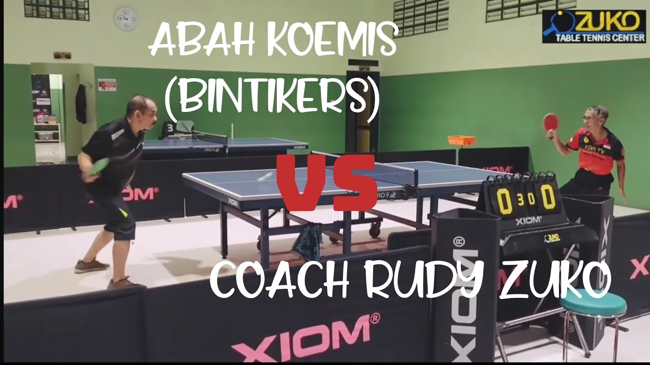 ️RAMADHAN KAREEM ️ ZUKO's FAMILY || Latihan bersama🏓: ABAH KOEMIS(Bintikers) VS COACH RUDY ZUKO ...