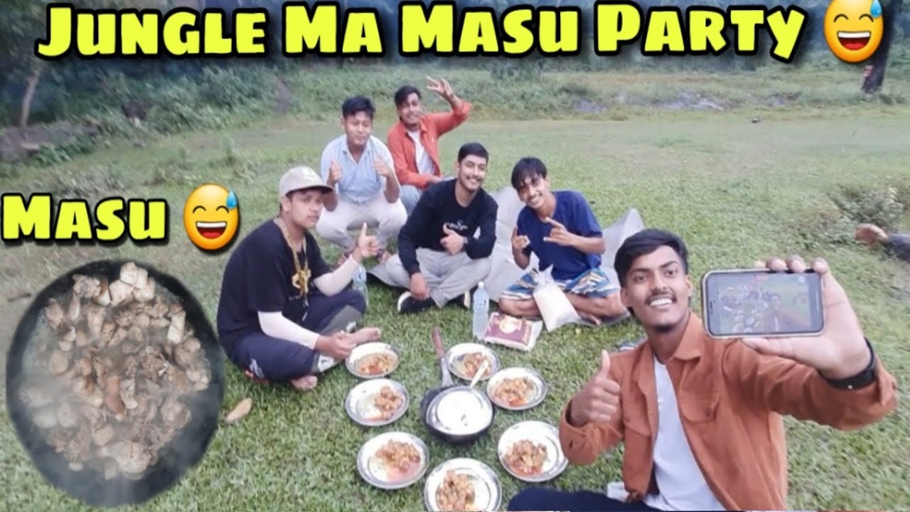 Jungle Ma Masu Pakayer Party Khadai 😅 ||@madhavsvlog780@anilsunar ...