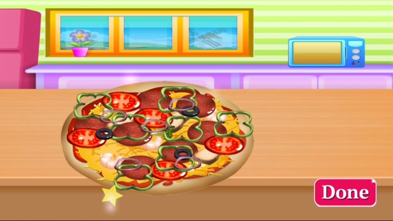 pizza cooking game_andriod game play _kisds cooking - YouTube