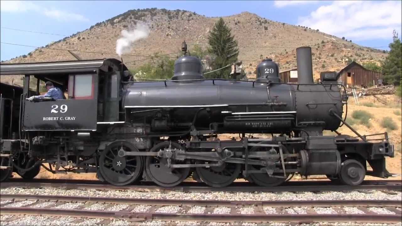 Virginia & Truckee #29 in action. - YouTube