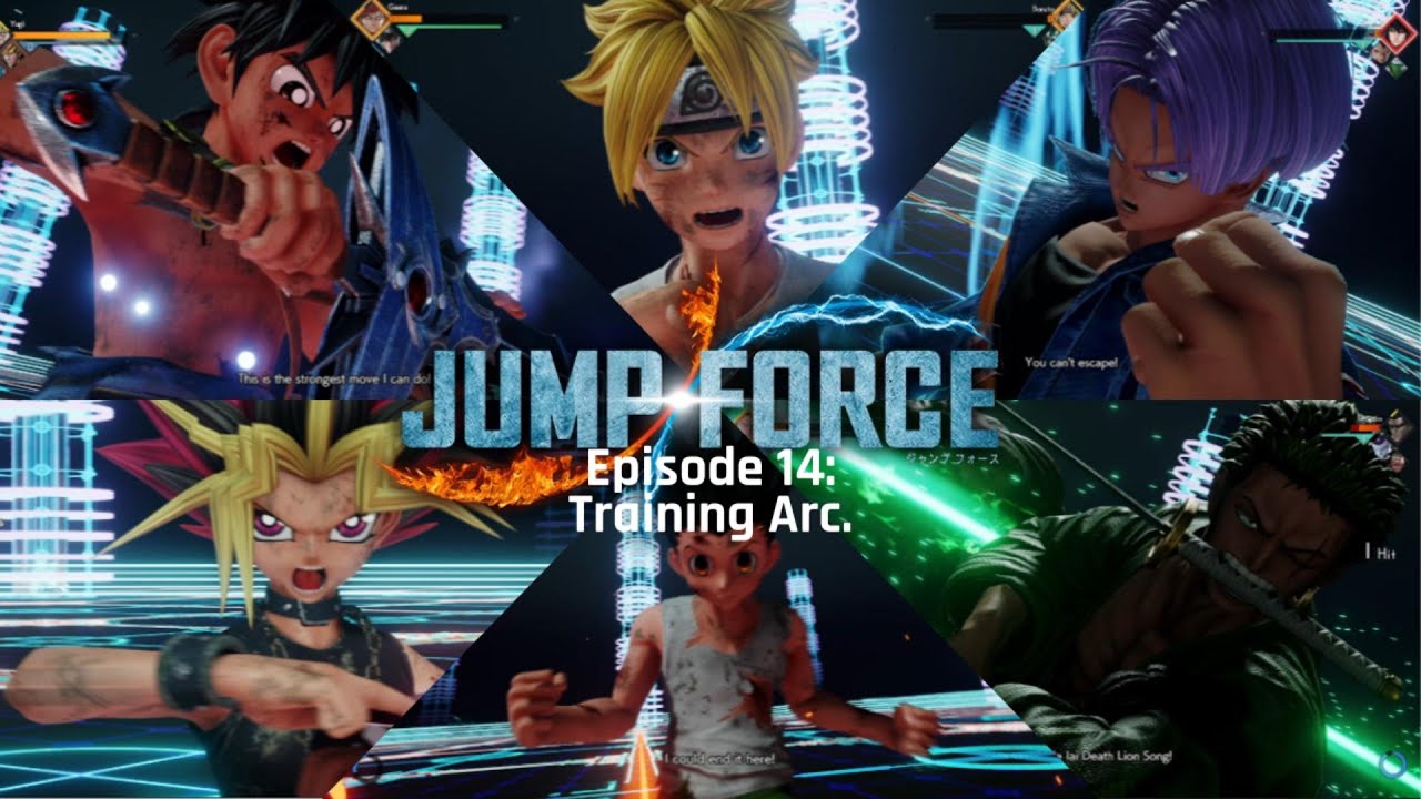 Jump Force Story Mode - Episode 14: Training Arc - Pushing Beyond Their ...