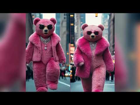 New York'ta Yürüyen Dev Pofuduk Ayıcıklar - Giant Fluffy Bears Walking on the Streets of NewYork