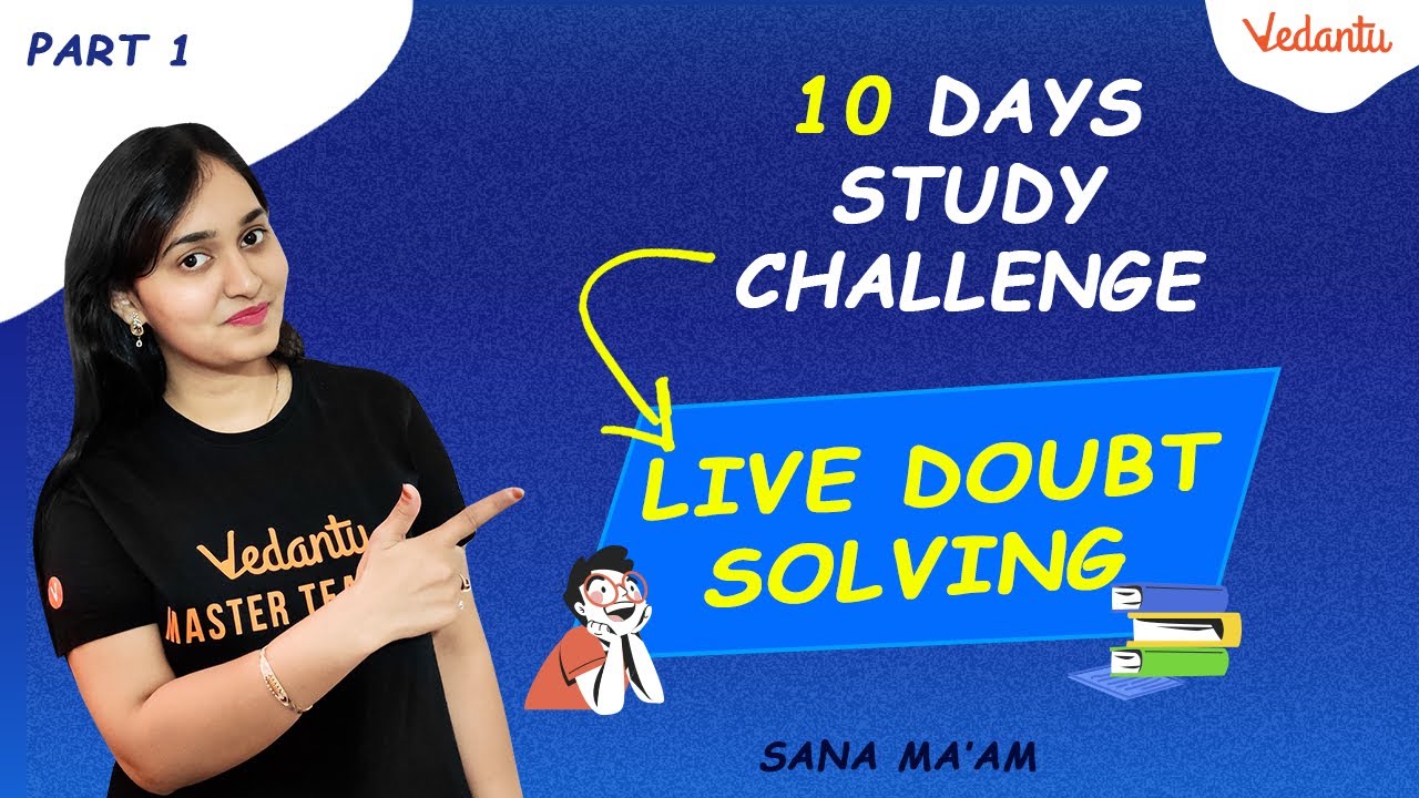 Live Doubt Solving Part 1| CBSE Class 8 Maths | Sana Mam | Vedantu ...