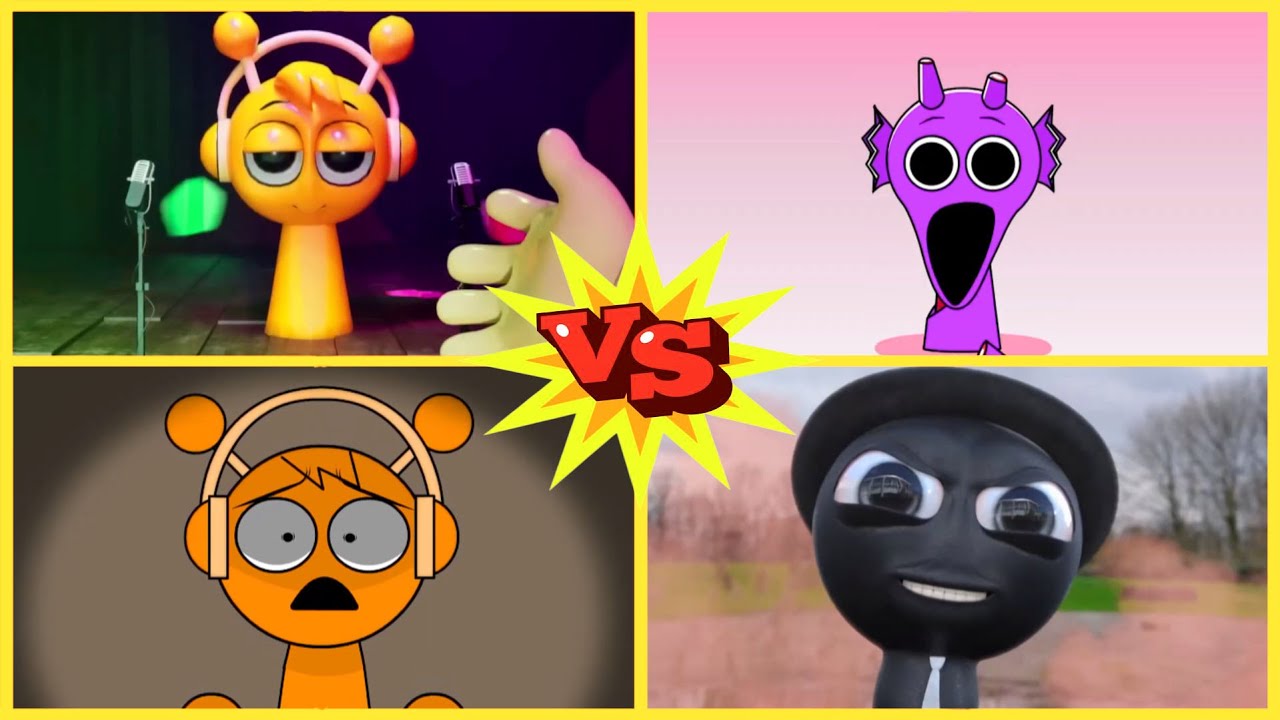 INCREDIBOX Sprunki 3D🆚SPRUNKI Phase 4🆚Sprunki 2D Animation🆚SPRUNKI ...