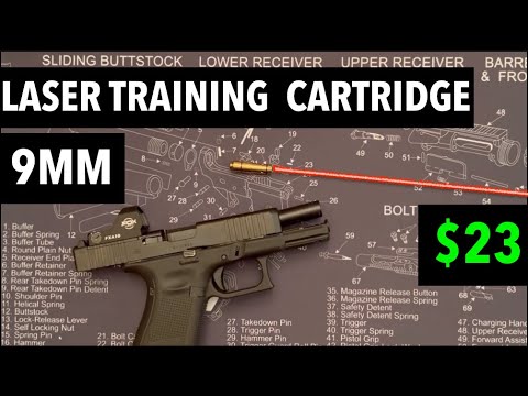 $23 - 9mm Laser Training Cartridge - YouTube