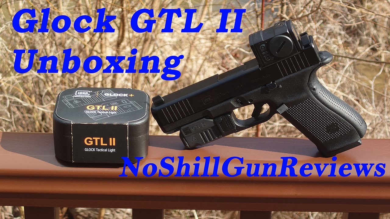Glock GTL II: Tactical Light Unboxing & Review - YouTube