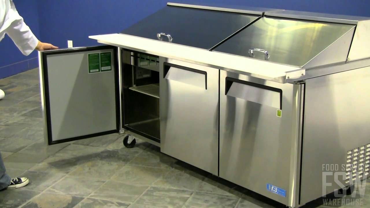 Turbo Air Prep Table Video (MST-72-30) - YouTube