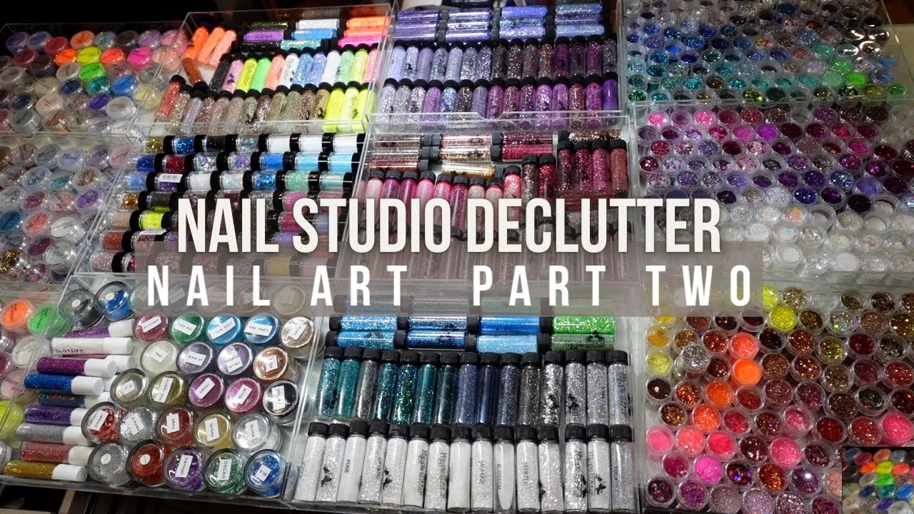 NAIL STUDIO DECLUTTER | Part Two - YouTube
