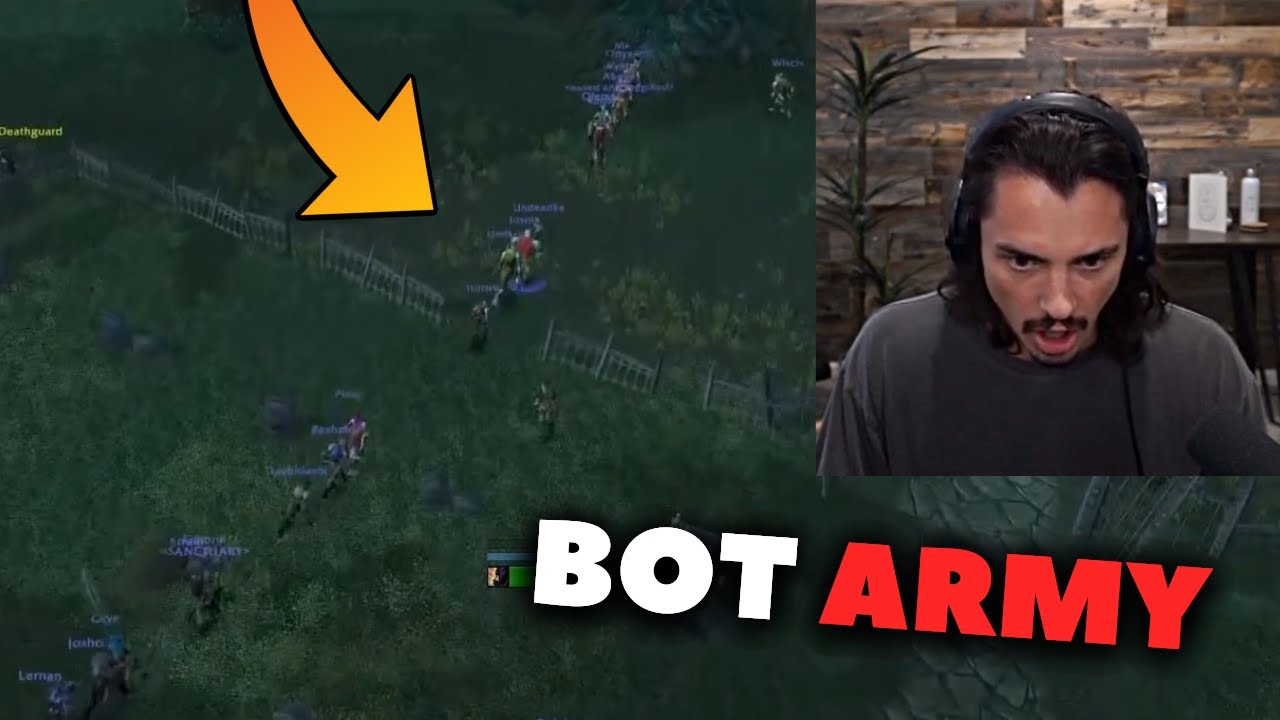 WoW Classic BOT ARMY Got CAUGHT getting ready for work - YouTube