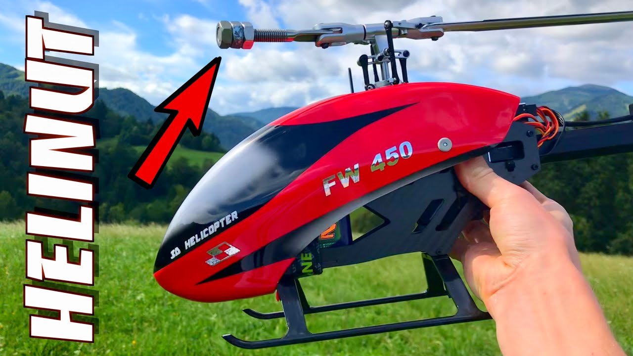 Fly Wing FW450 V2 RC Helicopter / Helinut 🇸🇮 - YouTube
