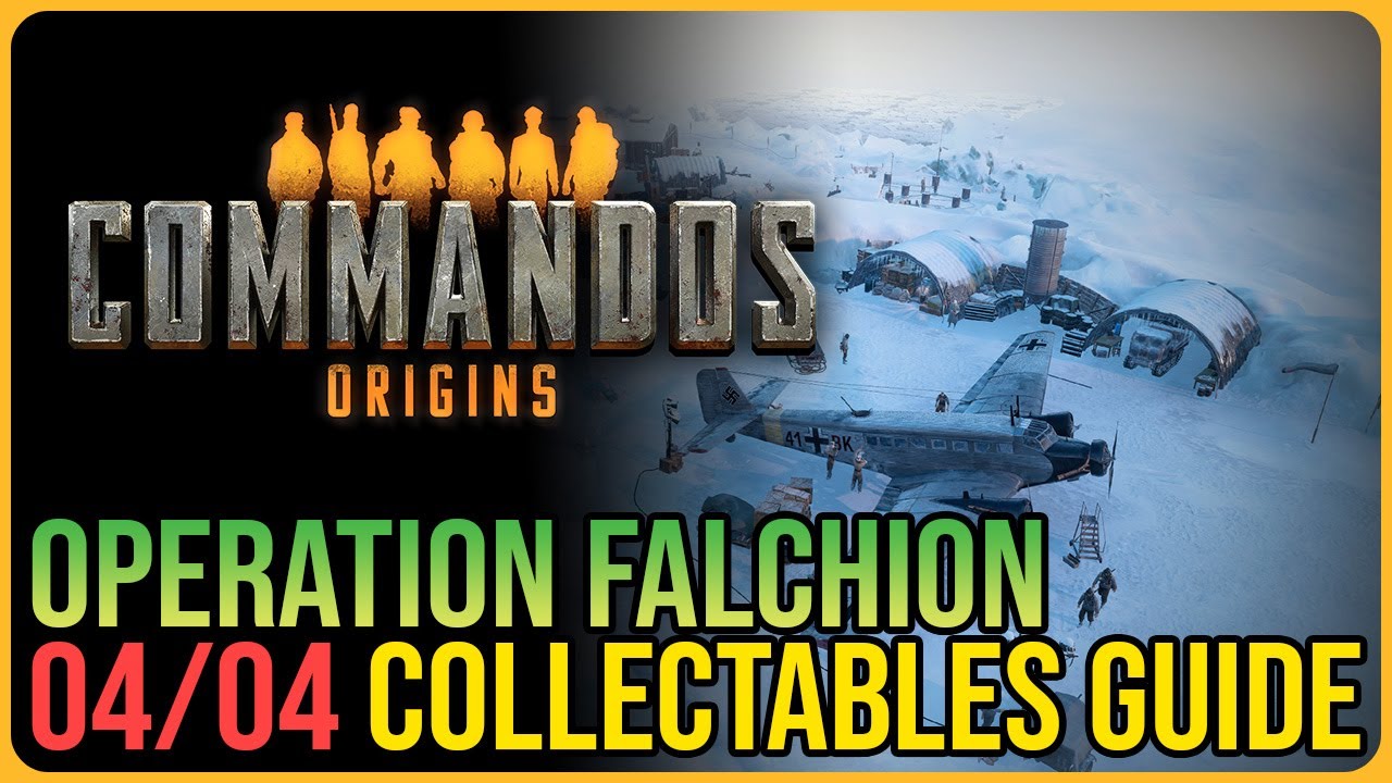 Commandos Origins – Operation Falchion All Collectables - YouTube