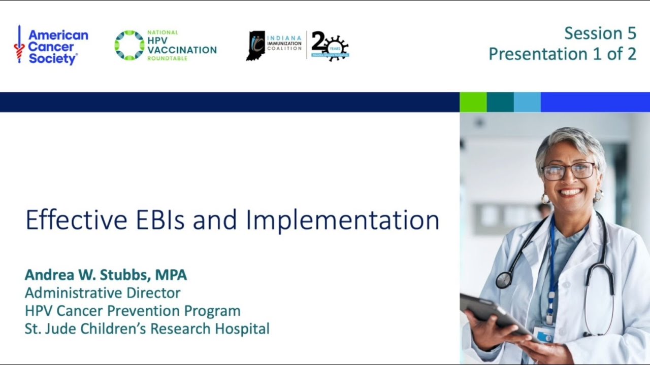 Session 5: Effective EBI's and Implementation Andrea Stubbs - YouTube