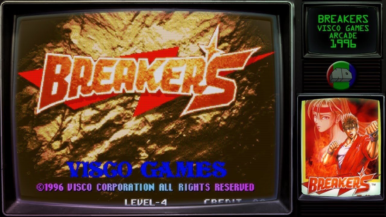 Breakers Visco Games Arcade 1996 DEMO - YouTube