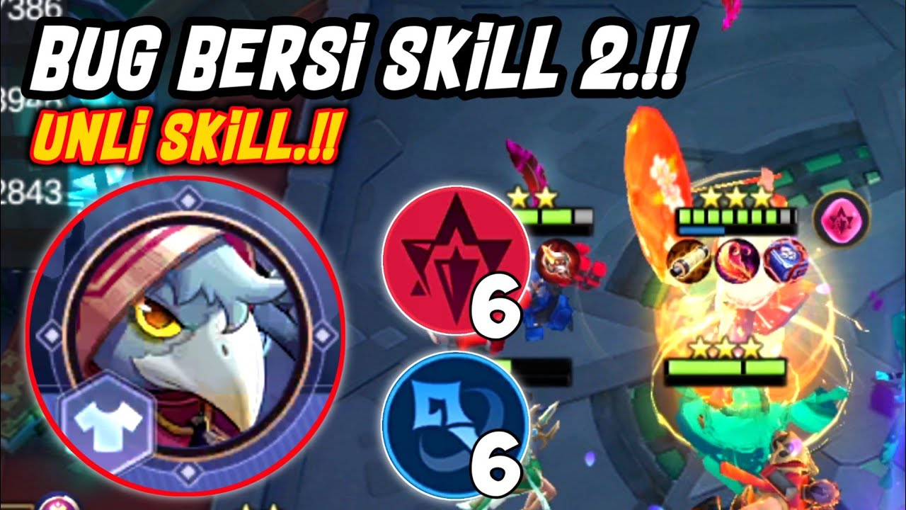 BUG BERSI SKILL 2.!! UNLIMITED SKILL.!! MAGIC CHESS MOBILE LEGENDS ...
