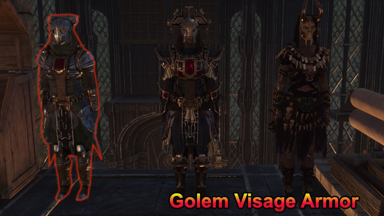 Conan Exiles: Golem Visage Armor - YouTube