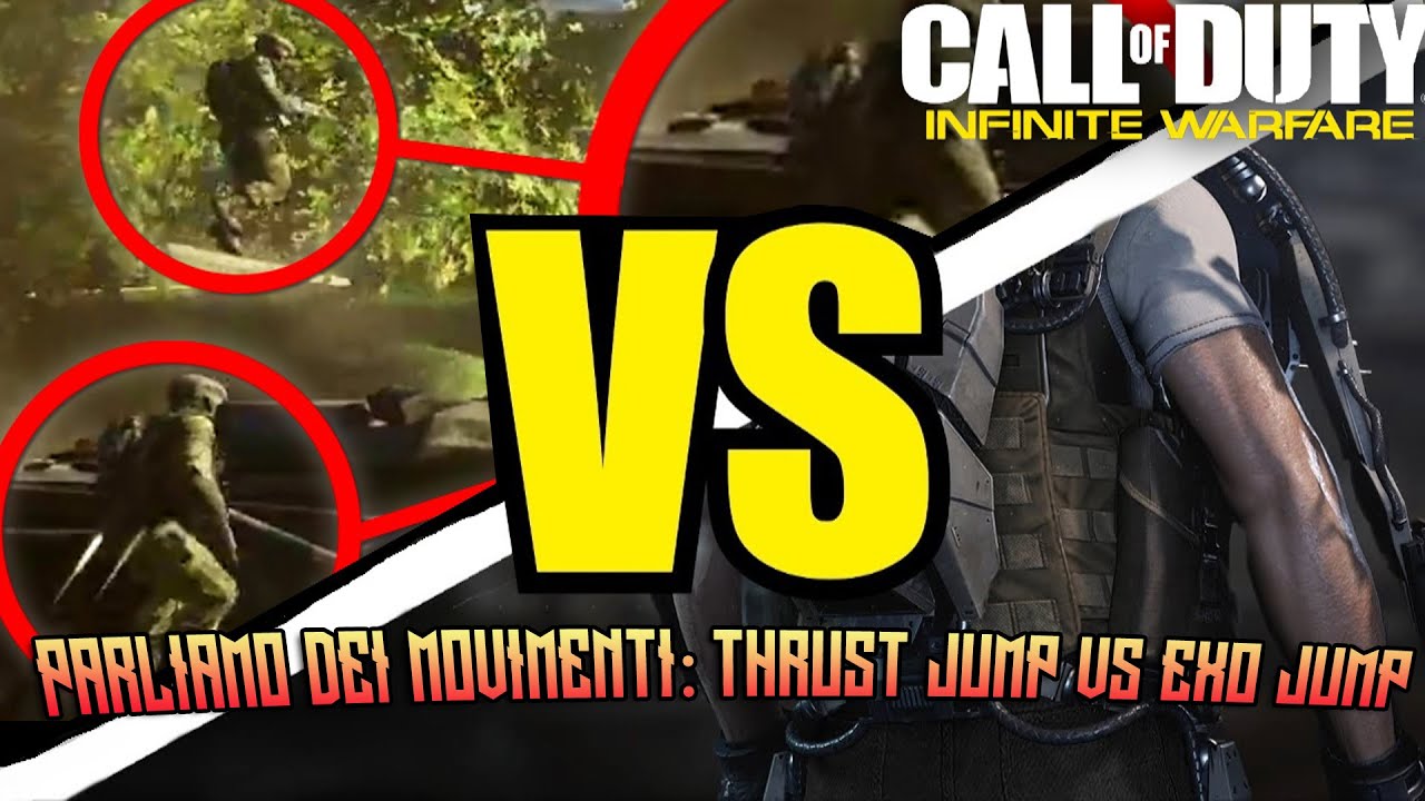 Call of Duty Infinite Warfare - PARLIAMO DEI MOVIMENTI - Thrust Jump vs ...