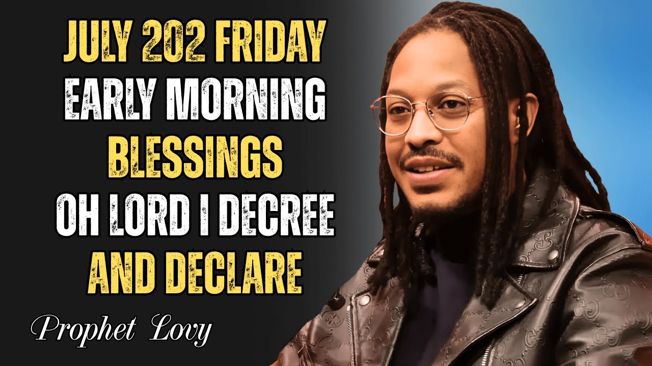 Early Morning Prayers To Favour You And Morning Declarations By PROPHET ...