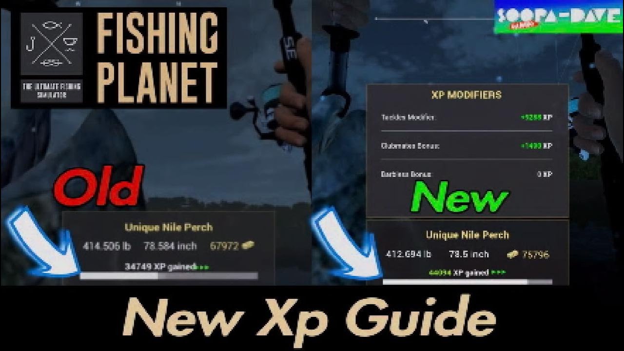 Fishing Planet New Xp Breakdown Guide - YouTube