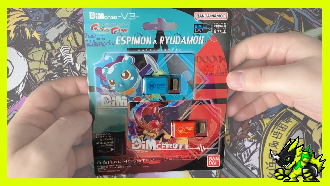 Two Rookies! Espimon & Ryudamon Dims - Digimon Vital Bracelet - YouTube