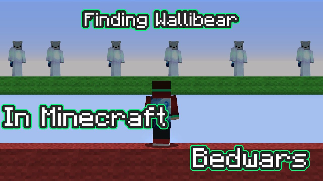 I found a Wallibear in Minecraft Bedwars - YouTube