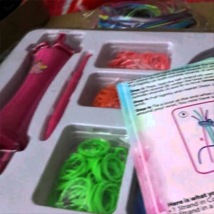 My open box for the Rubber Bands & Strands - YouTube