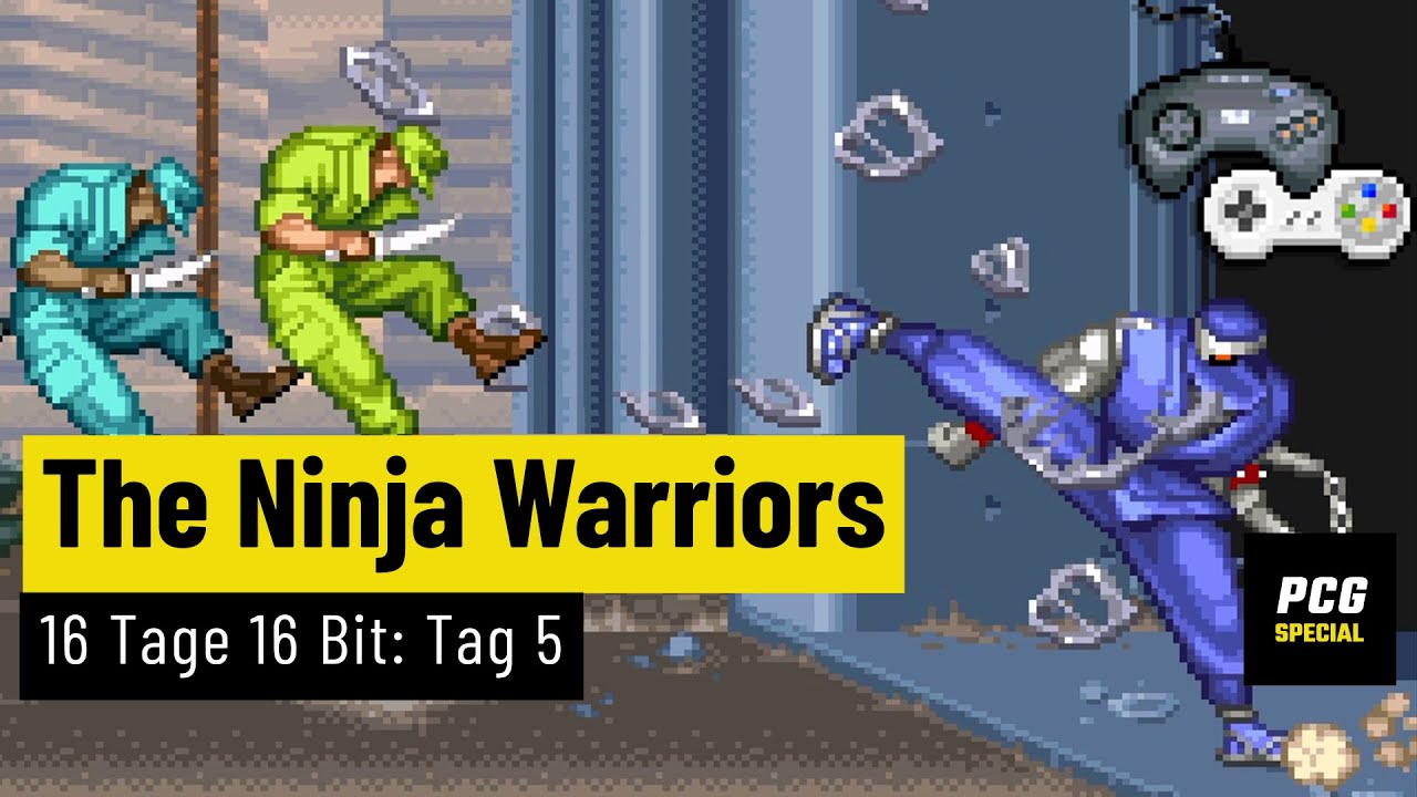 The Ninja Warriors | 16 Tage 16 Bit - Tag 5 - YouTube