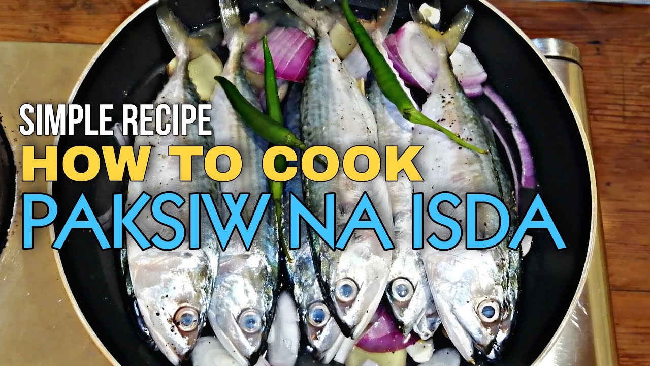 Paksiw na isda recipe | how to cook paksiw na isda - YouTube