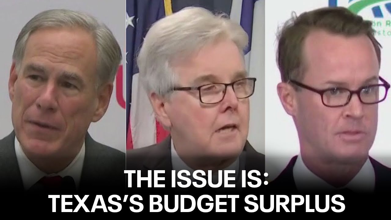Texas: The Issue Is — How should Texas's $30B budget surplus be spent? | FOX 7 Austin - YouTube