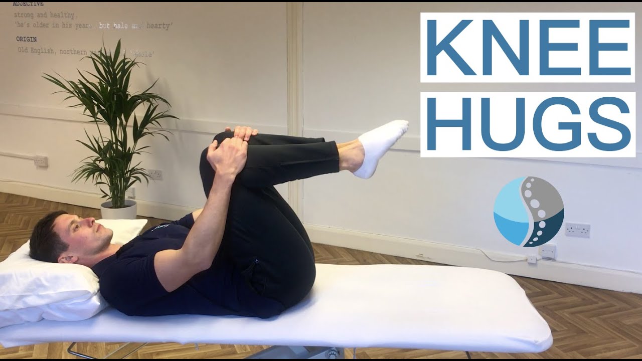 37. Knee Hugs - Lower Back stiffness - YouTube