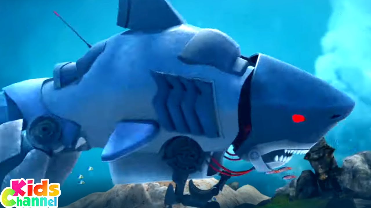 Scary Flying Shark, Halloween Nursery Rhymes And Cartoon Videos ...