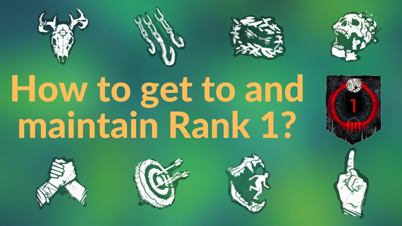 How to Reach Rank 1? l Ranking System Explanation l - Dead by Daylight ...