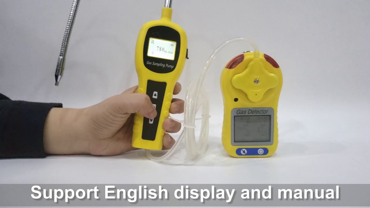 Portable sampling pump - YouTube