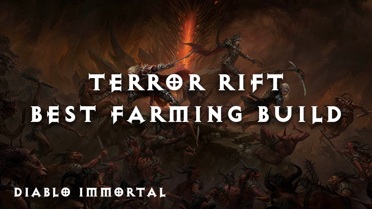 [Diablo Immortal] Terror Rift Speedrun Build | 200 Fragments in 2 ...