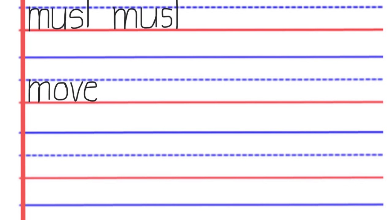 must, move - YouTube