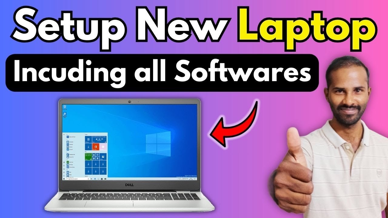 ️How to Setup a New Laptop | Setup a Laptop After Reinstall 🧑‍💻 - YouTube