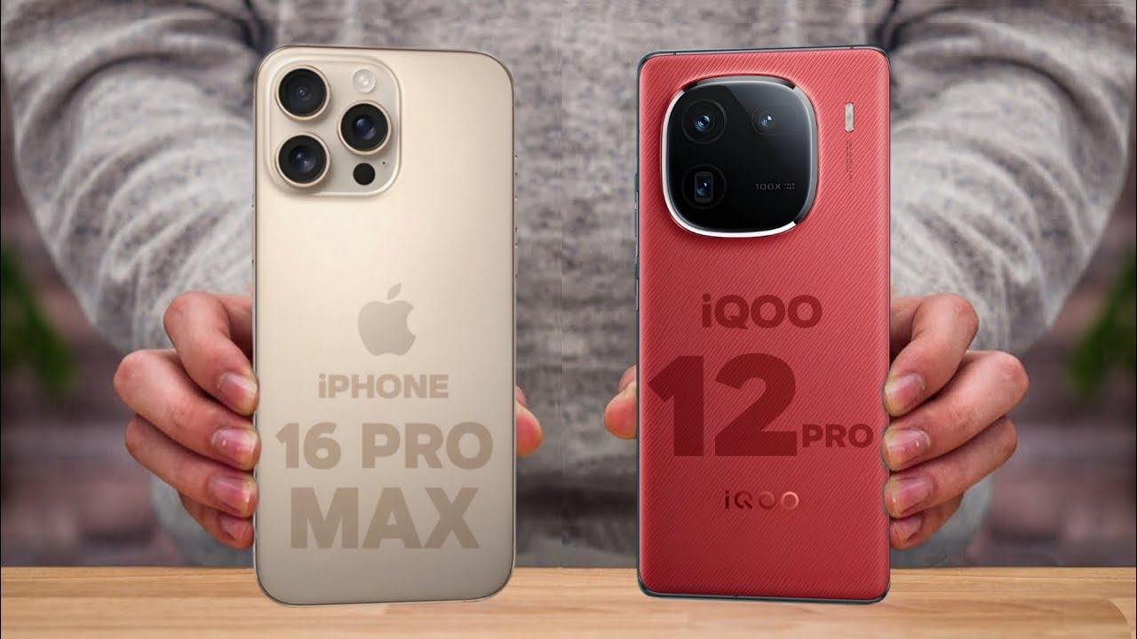 iPhone 16 Pro Max Vs iQoo 12 Pro - Which One is Better For You 🔥 - YouTube