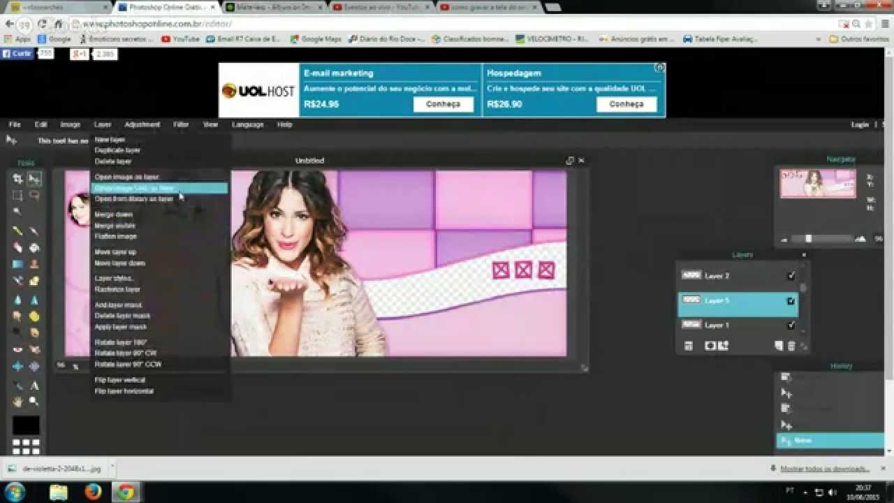 Tutorial De Capas-Pixl - YouTube