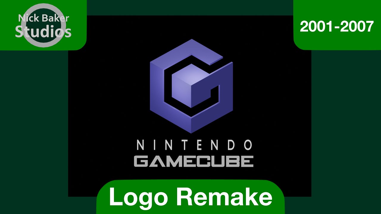 Nintendo GameCube (2001-2007) Logo Remake - YouTube