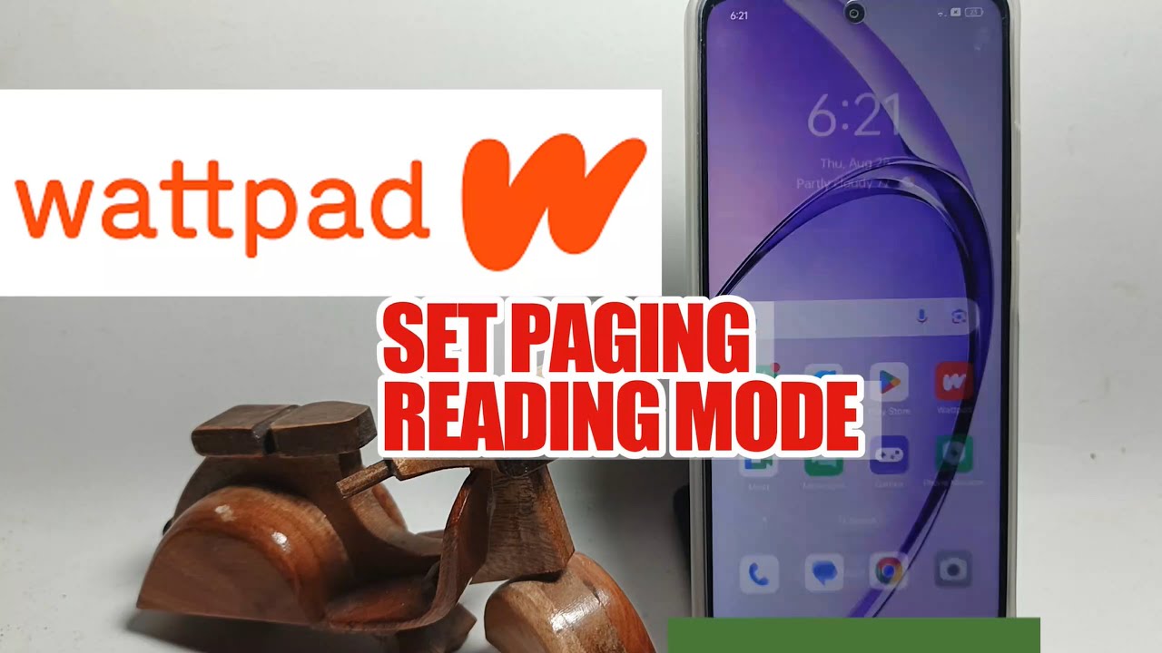 How To Set Paging Reading Mode In Wattpad App - YouTube