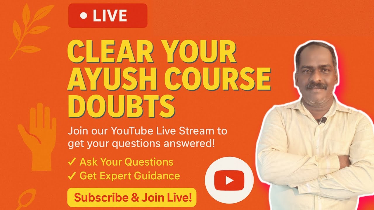 Ayush Course Counselling Discussion - YouTube