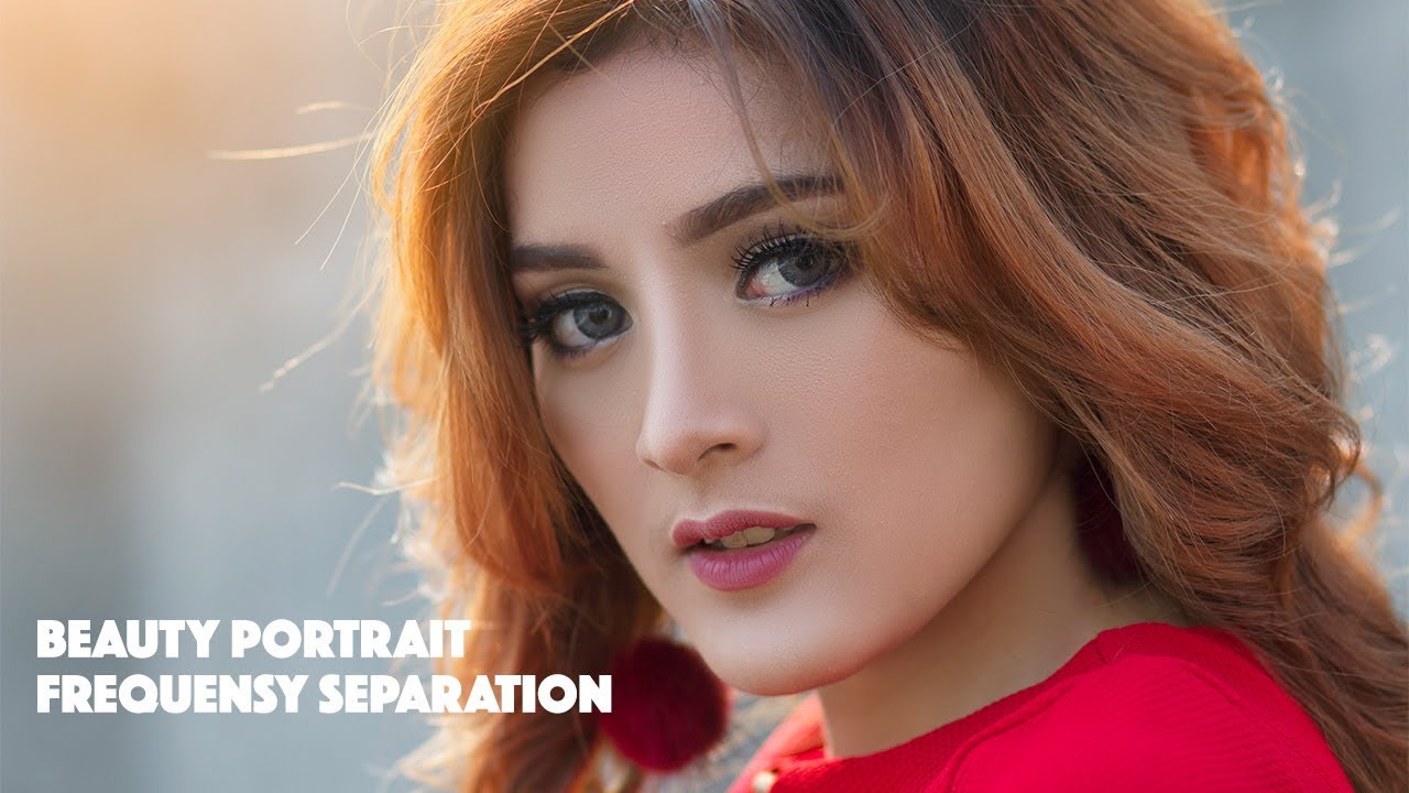 How To Frequency Separation Your Photo | Photoshop Tutorial - YouTube
