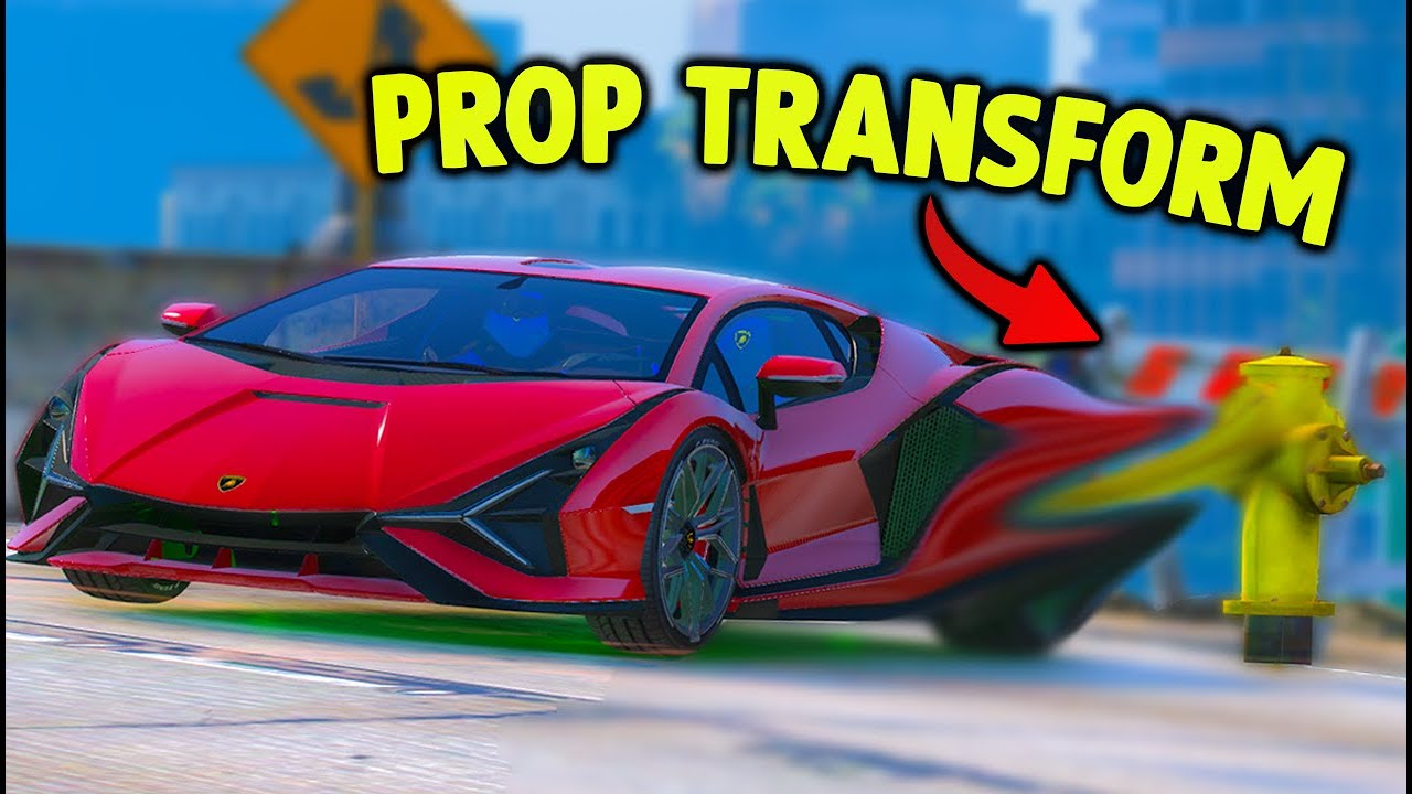 Transforming Prop Car In GTA 5 Roleplay - YouTube
