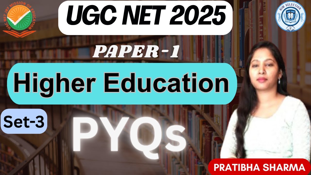 UGC NET Paper 1 Higher Education System | Complete Notes & PYQs | 2025 ...
