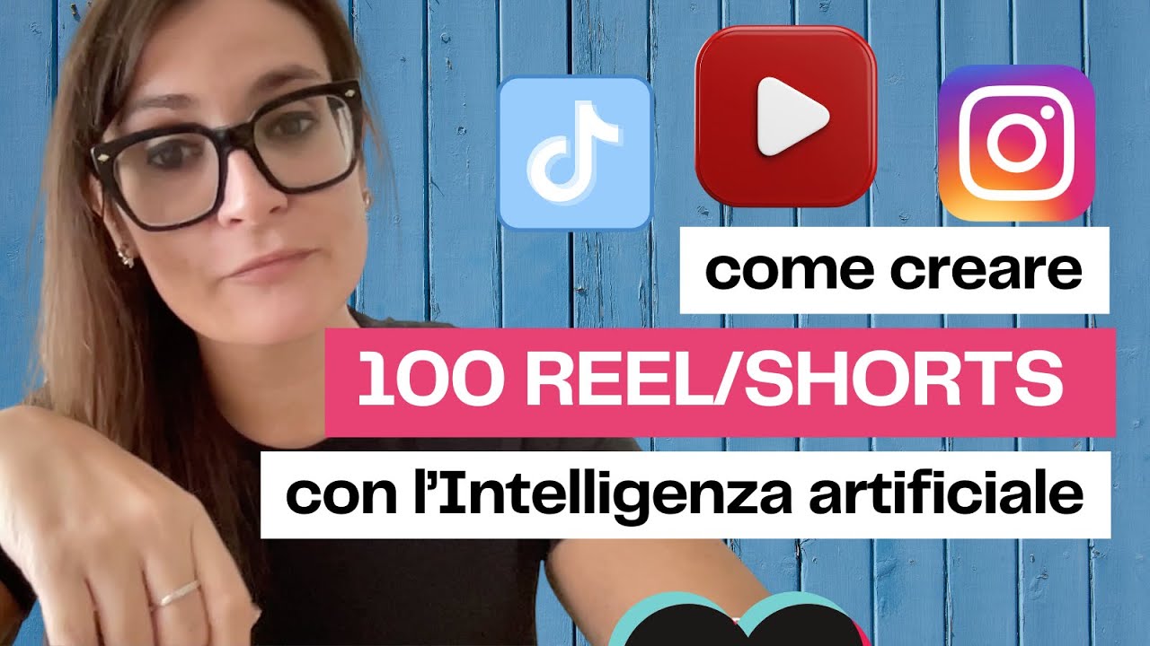 Come creare 100 reel/short/ in 30 minuti con l'intelligenza artificiale ...