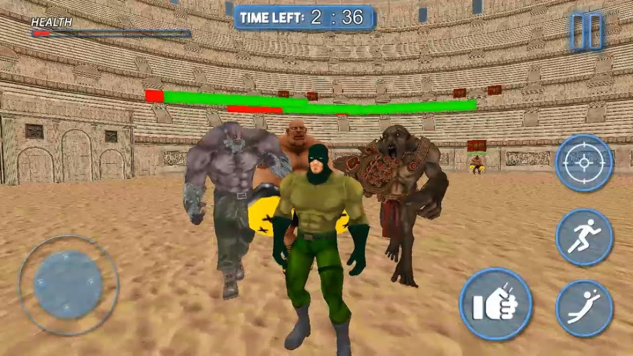 Superhero Vs Monster Fighting Arena | Batman Fight with Incredible ...