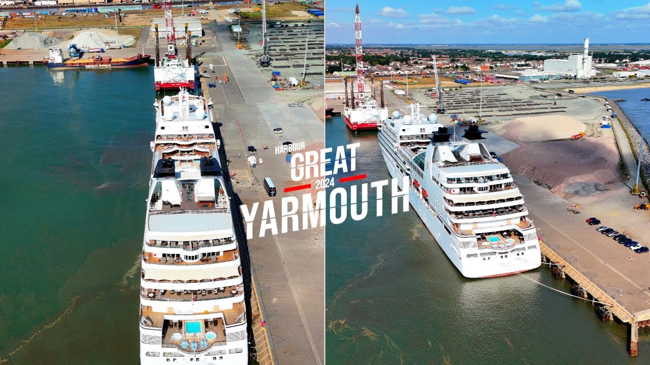 Luxury Cruise Ship Docks in Great Yarmouth | A Spectacular Arrival ...