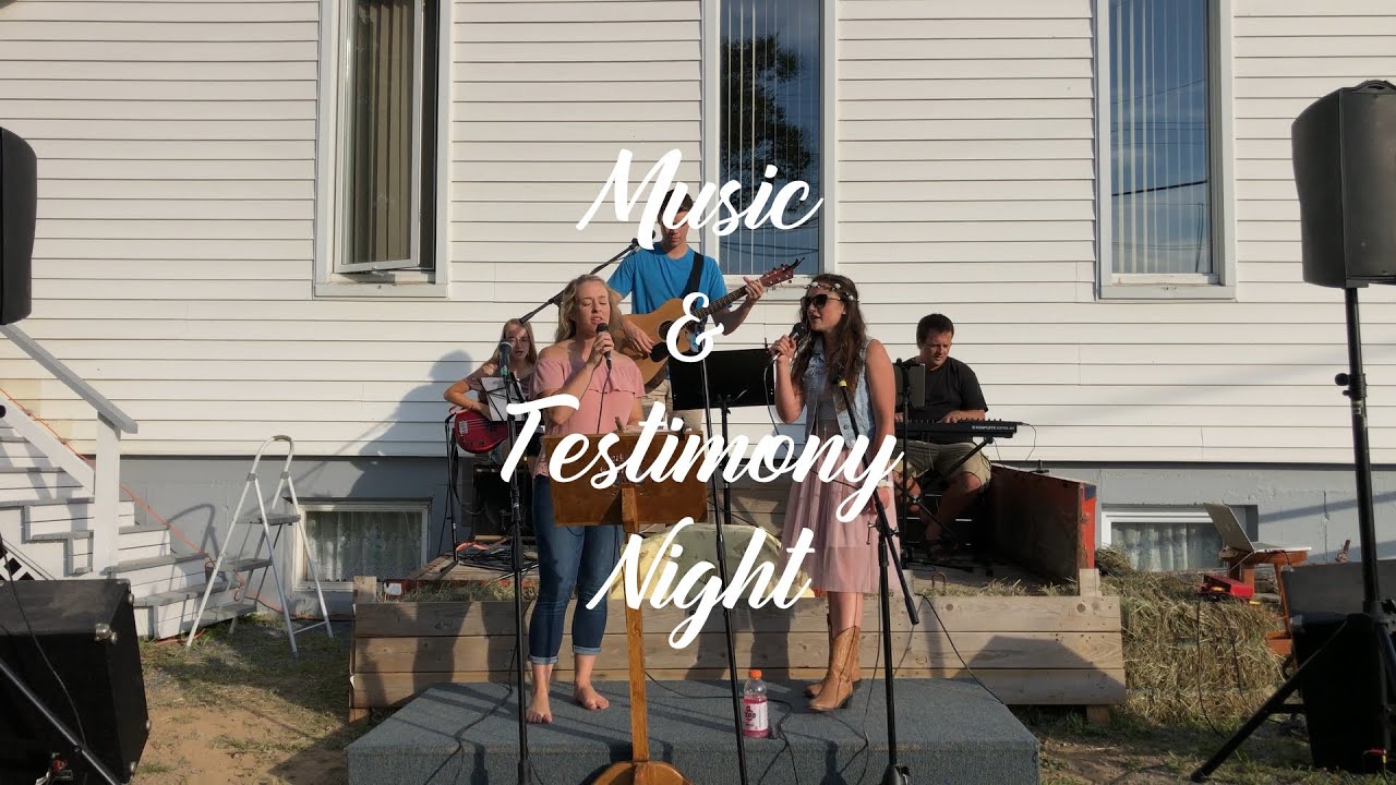 Testimony Night 2020 Night1 - YouTube