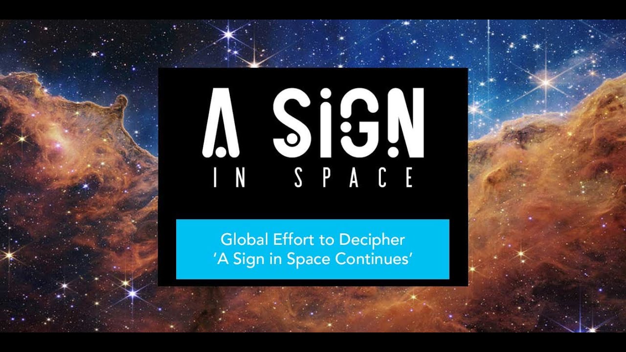 Global Effort to Decipher ‘A Sign in Space Continues’ - YouTube